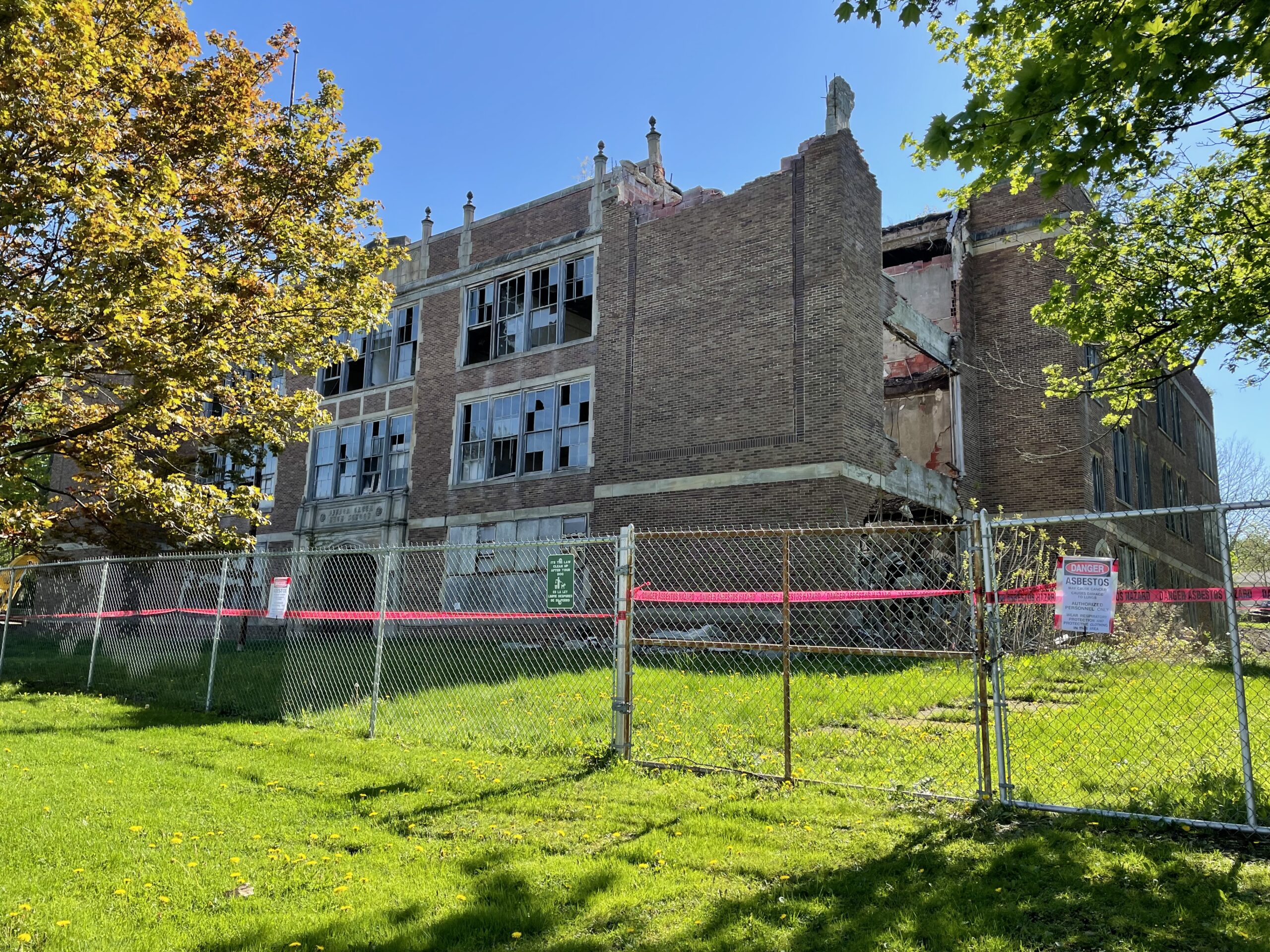 ‘Rewarding’ moment: Demolition begins on former Silver Creek High ...